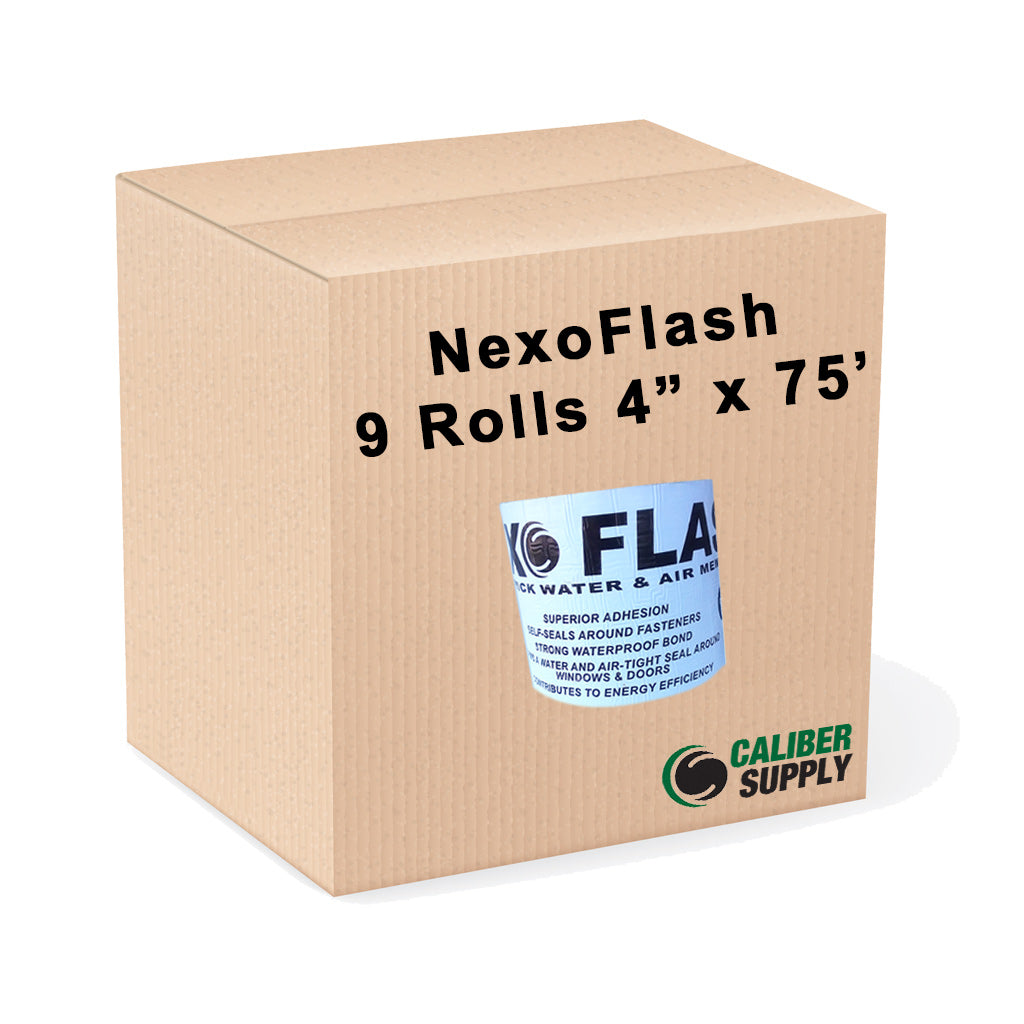NexoFlash Peel and Stick Membrane Flashing 4-inch Rolls (9 rolls per c ...