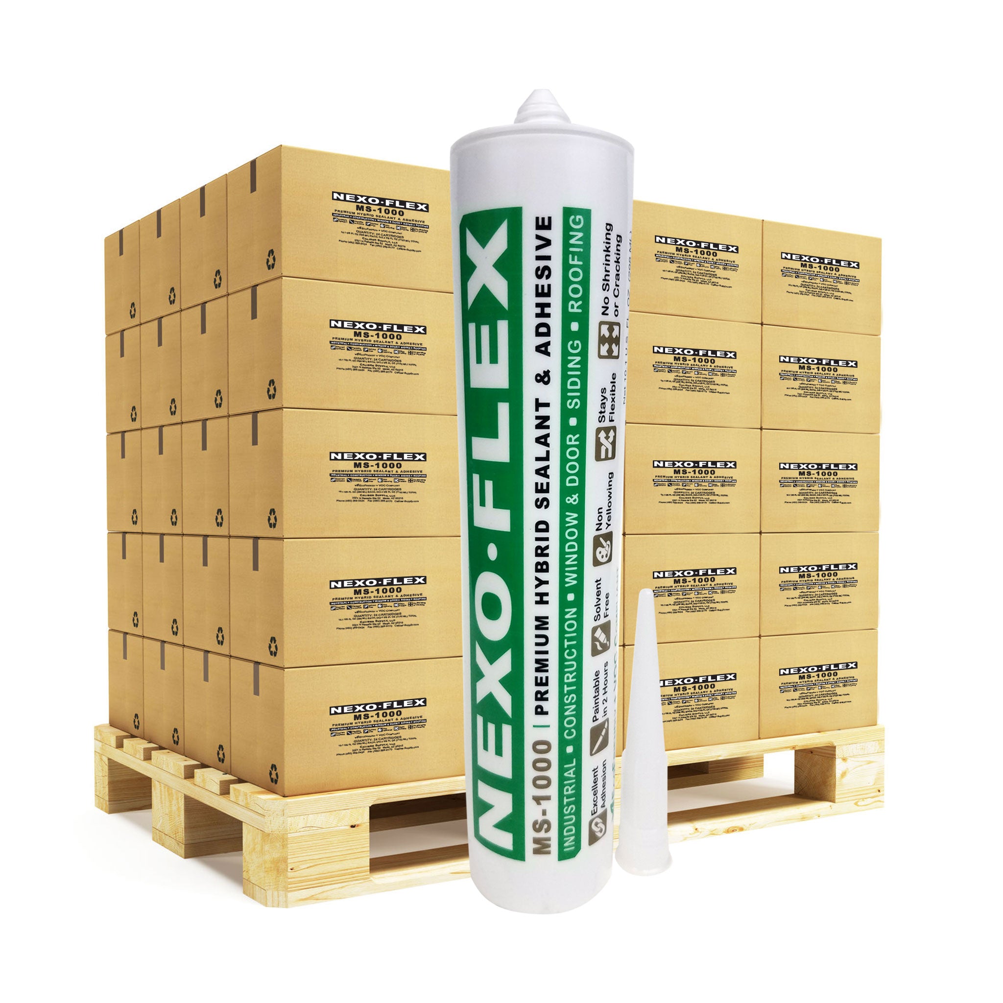 Nexo-Flex Hybrid Polymer Sealant & Adhesive, (Cartridge) PALLET ...