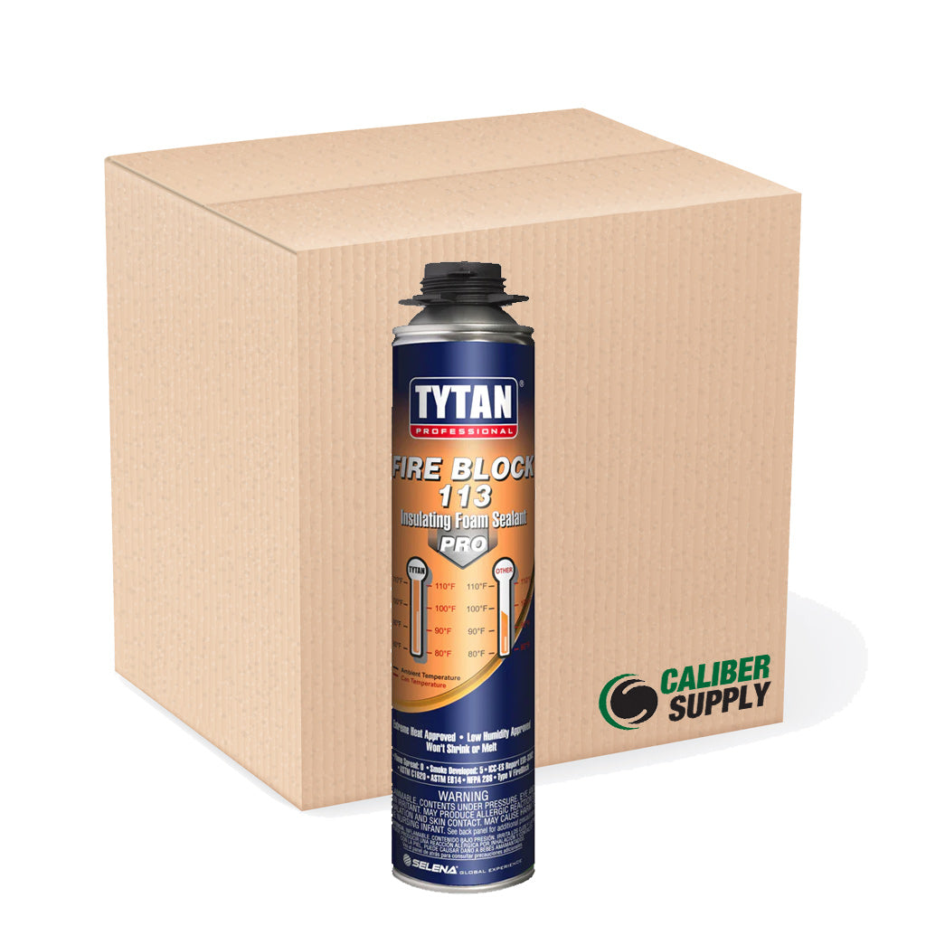 Fire Block 113 Foam (Case, 12 - 24 oz. Cans) – Caliber Supply Online