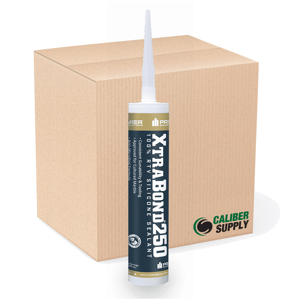 XtraBond 250 – 100% RTV Silicone Sealant CLEAR (Case, 24 carts ...